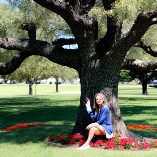 susan dey in a pera tree