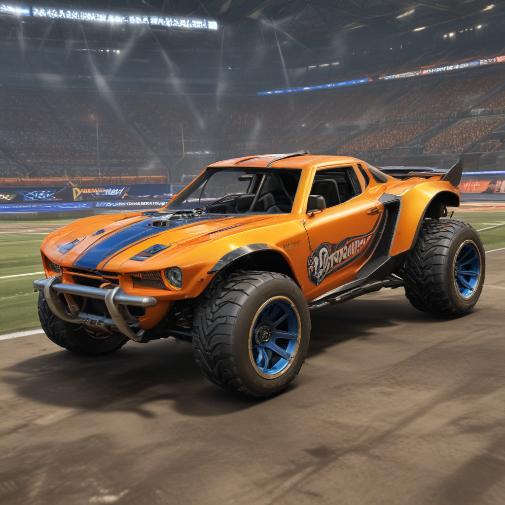rocket league car