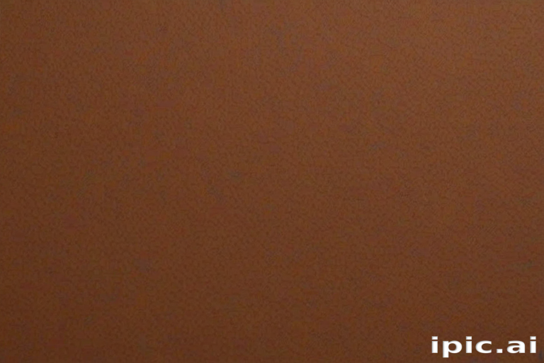 A Smooth, Rich Brown Surface with Subtle Texture and Depth.