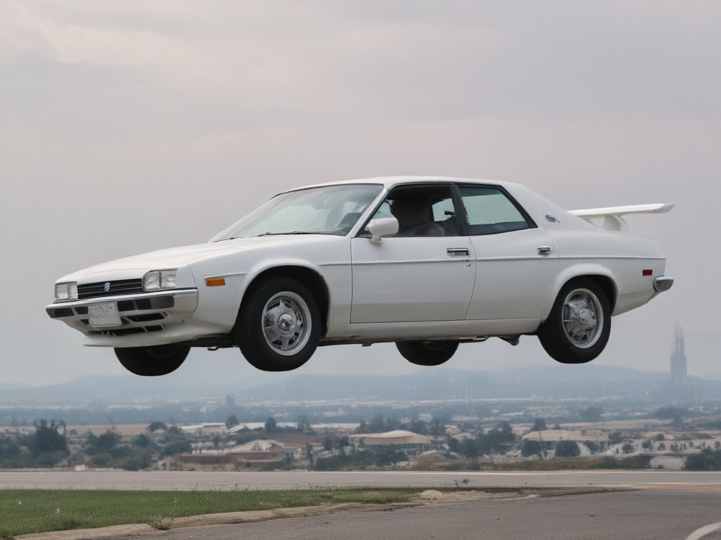 a flying car