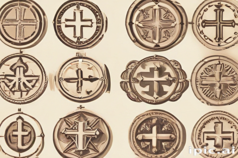 An Array of Intricate Cross Designs Showcasing Diverse Cultural ...