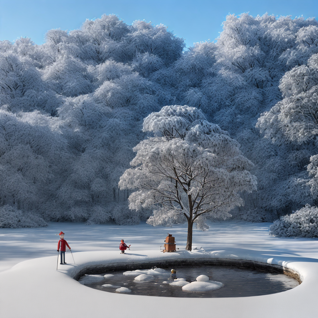 Gulliver in Lilliput: winter