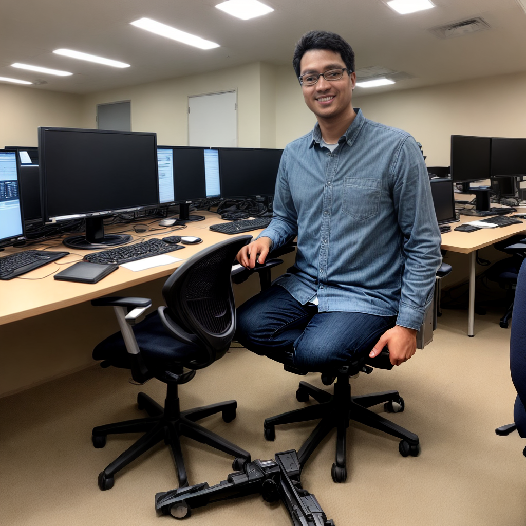 make image for a software engineer official setup with working period