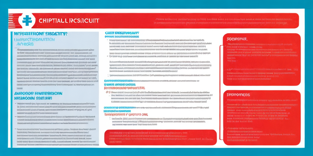 hospital critical facility infographic