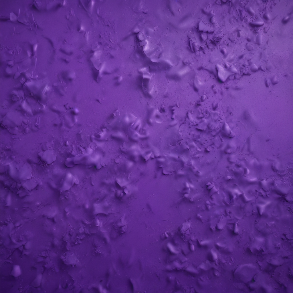 Textured Surface of Vibrant Purple Hue with Intricate Patterns and Depth