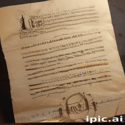 Ancient Manuscript with Intricate Drawings and Mysterious Texts on ...