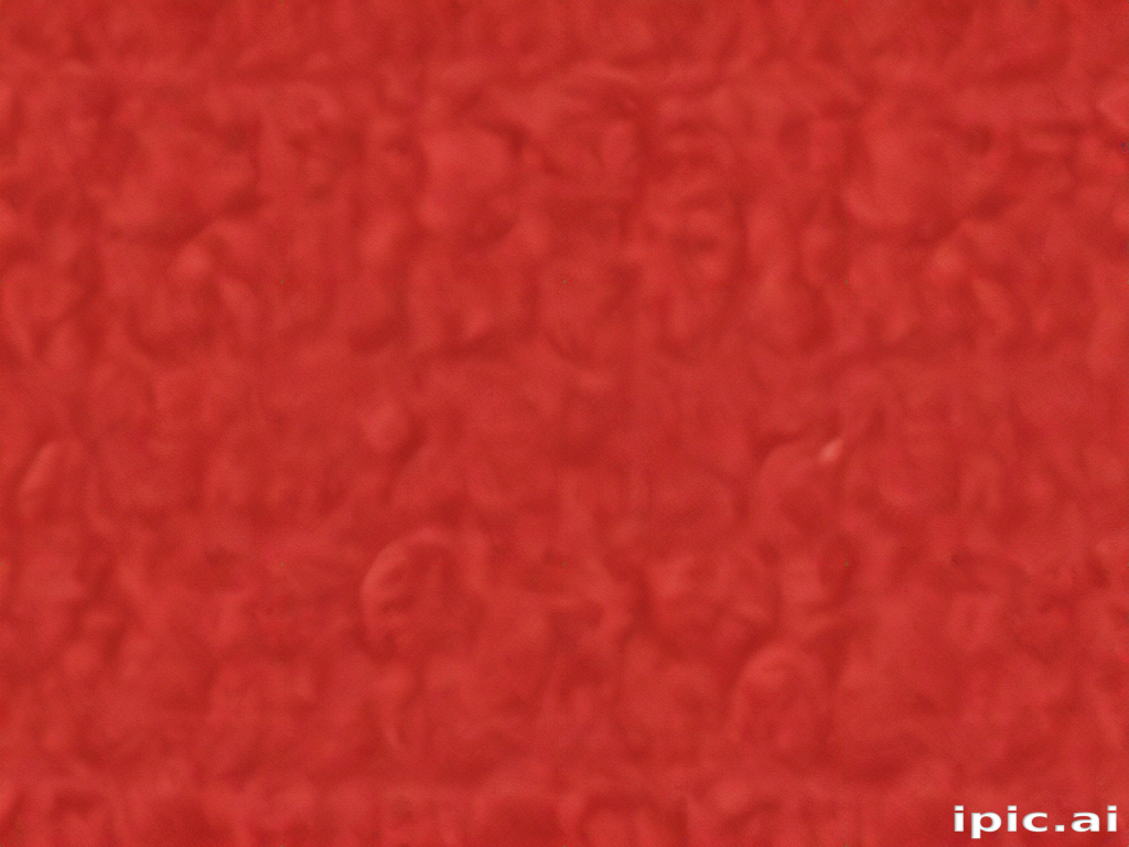 Textured Background Featuring a Vibrant and Warm Red Color Palette