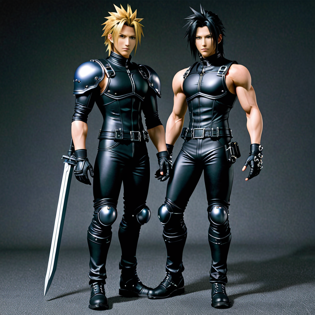 Cloud FFVII gantz suit