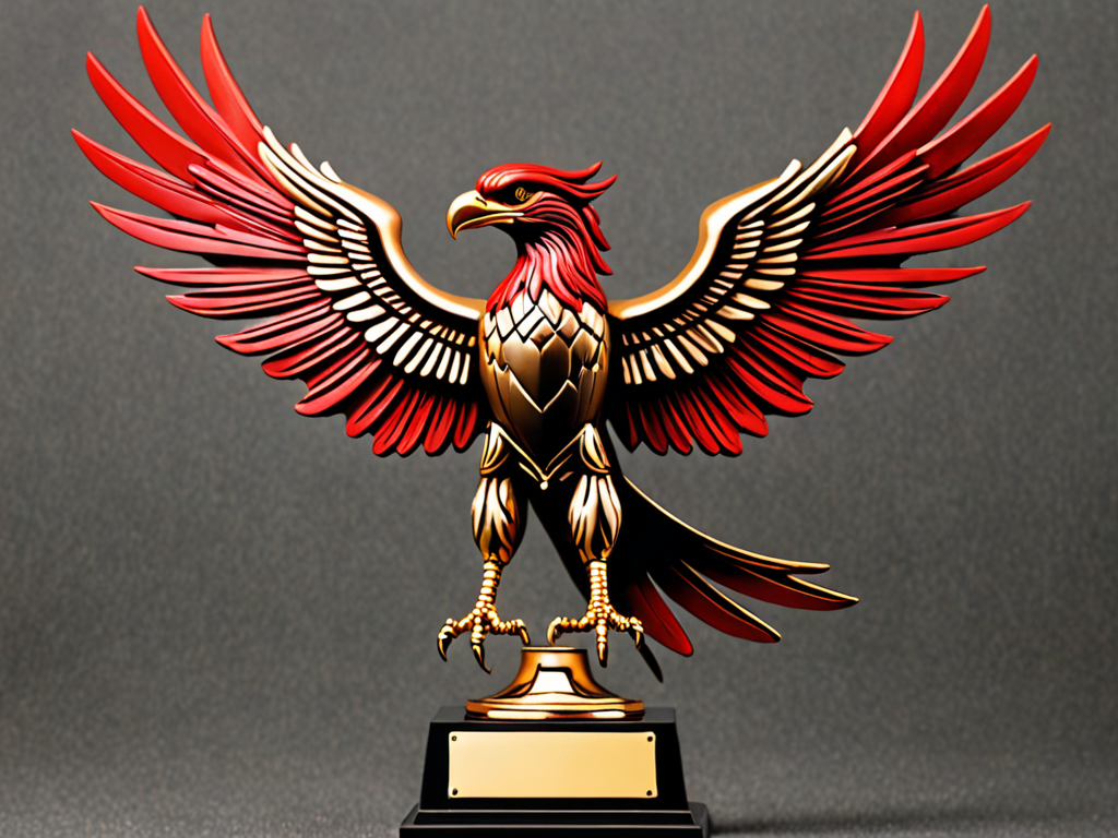 draw red fenix trophy