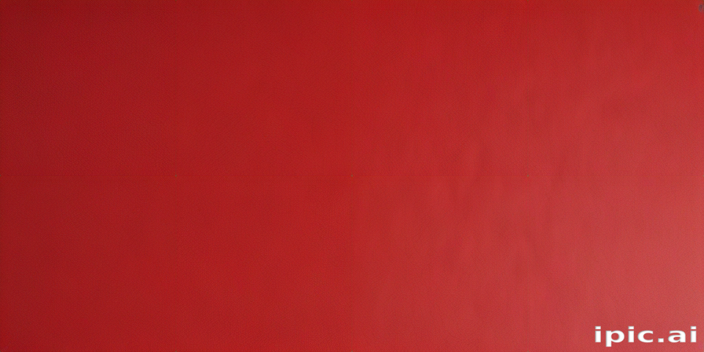 Vibrant Red Background with Subtle Texture Perfect for Various Designs.