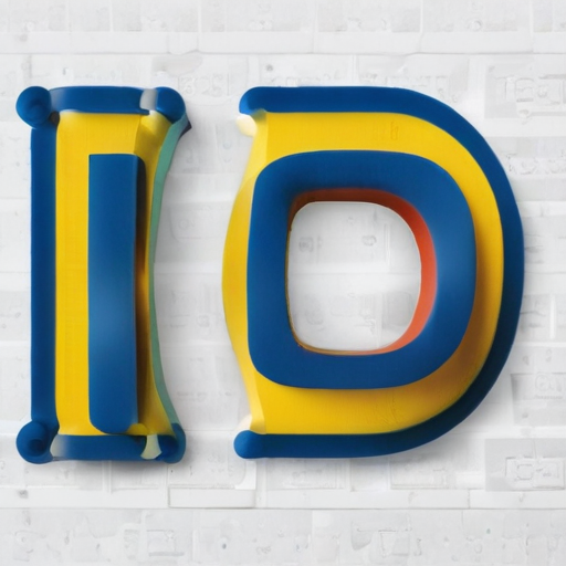 Write oaodrip.com in red blue and yellow letters