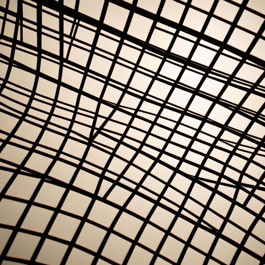 grid perspective abstract