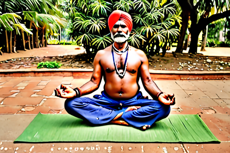 a indian yogi