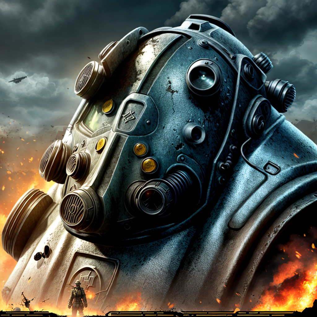 fallout art movie poster