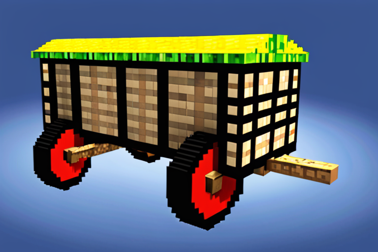 Mine cart from Minecraft