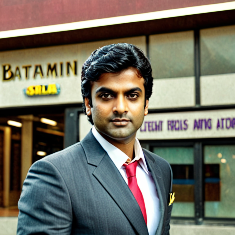 Vivek Ramaswamy as Robin from Batman from head to foot in 3D