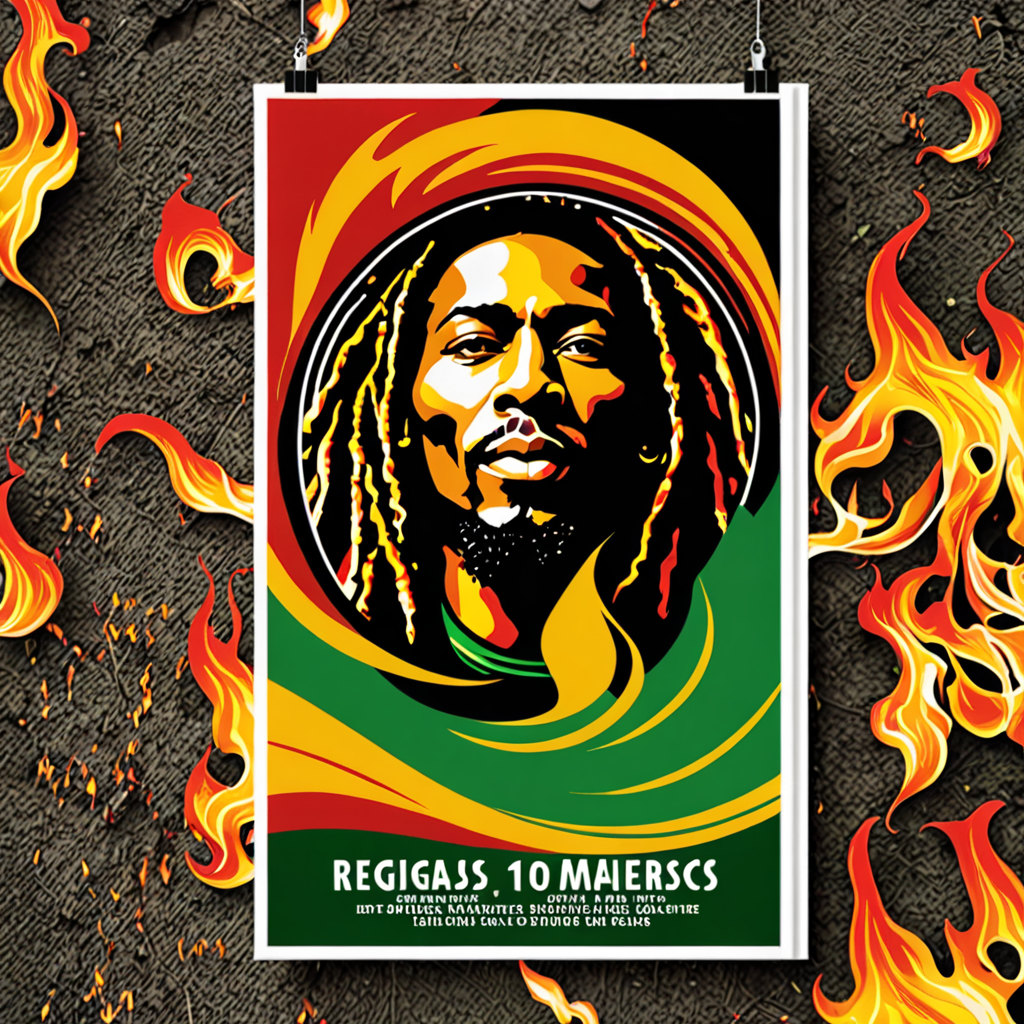 reggae aesthetic burned urban ground in yellow red green colors flames ...