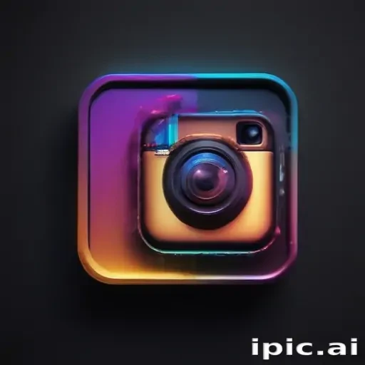 A Vibrant and Modern Interpretation of the Classic Instagram Logo Design.