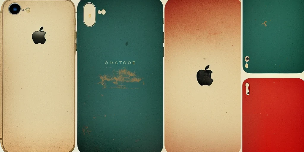 Vintage-Inspired Apple iPhone Designs with Unique Textures and Color ...