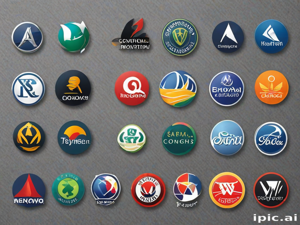 Collection of Diverse Logos Representing Various Brands and Organizations