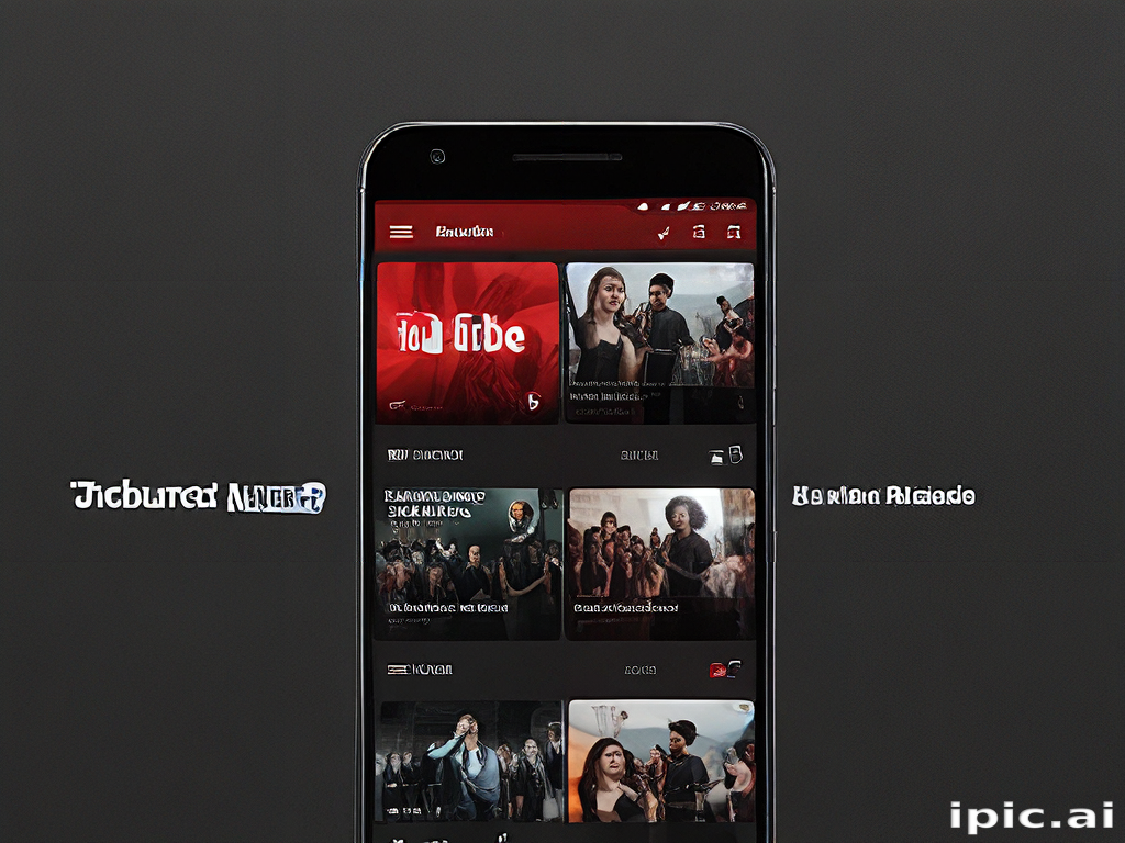 Exploring the Features and Content of a Streaming Service Interface