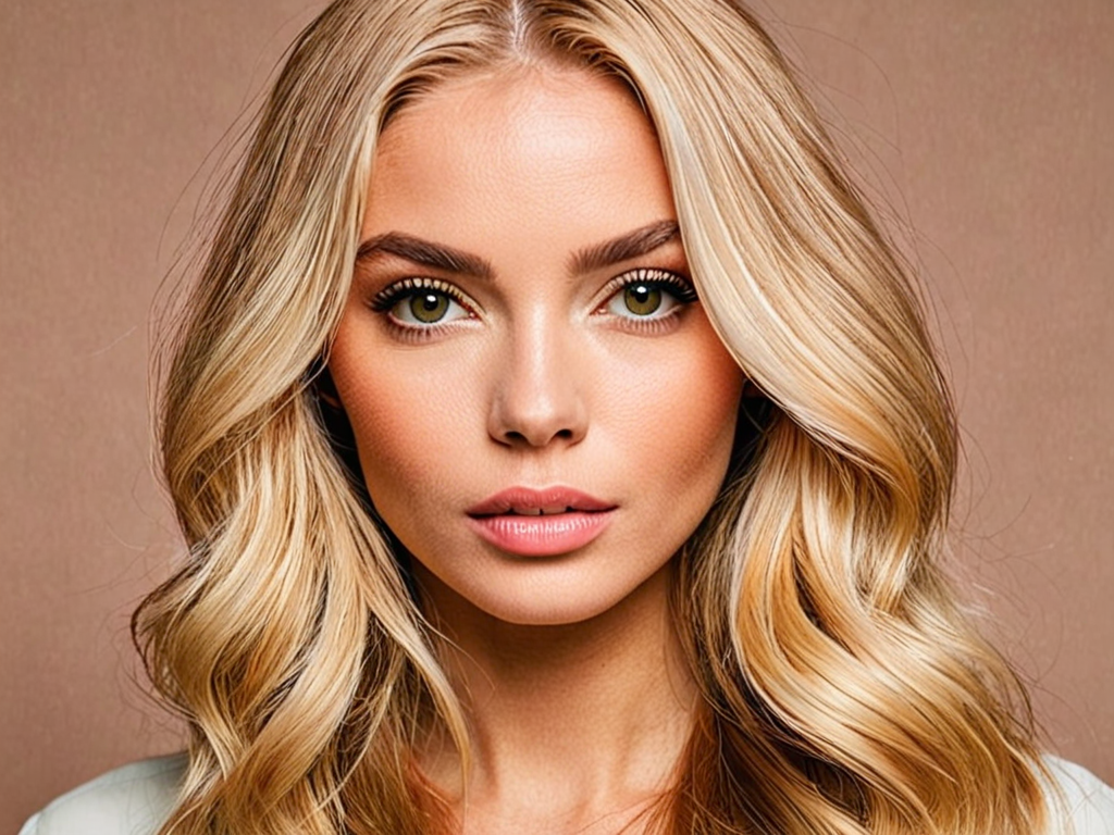 woman with blond hair influencer