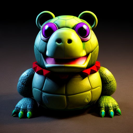 a turtle animatronic for five nights at freddy's