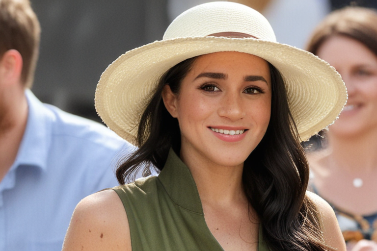 Meghan Markle beach hat