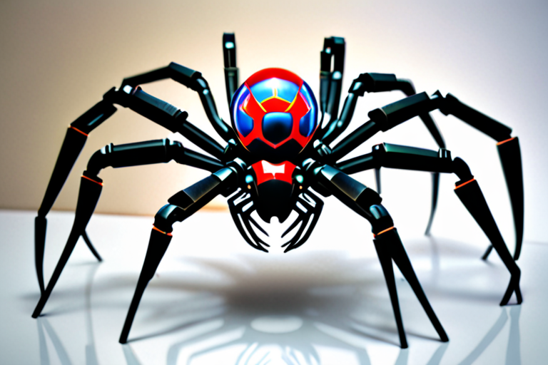 robot spider-man