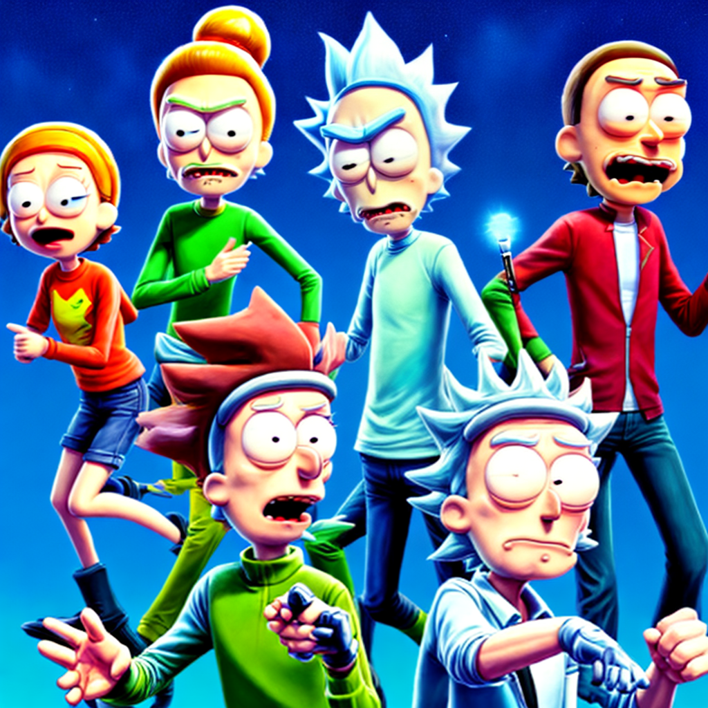 animated rick and morty