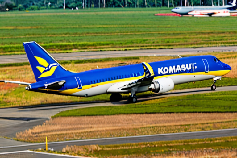 Komatsu airplane