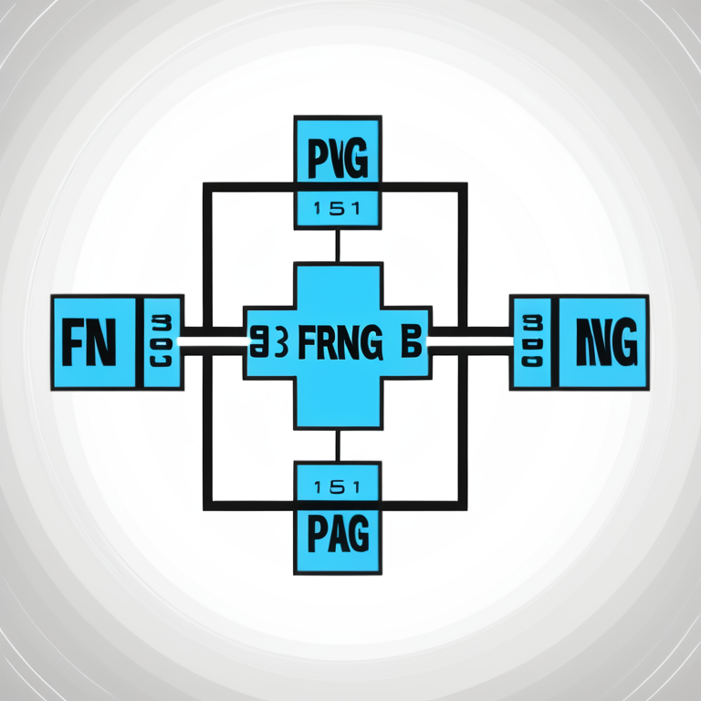 Diagram Illustrating Connections Between Various Components in a System ...