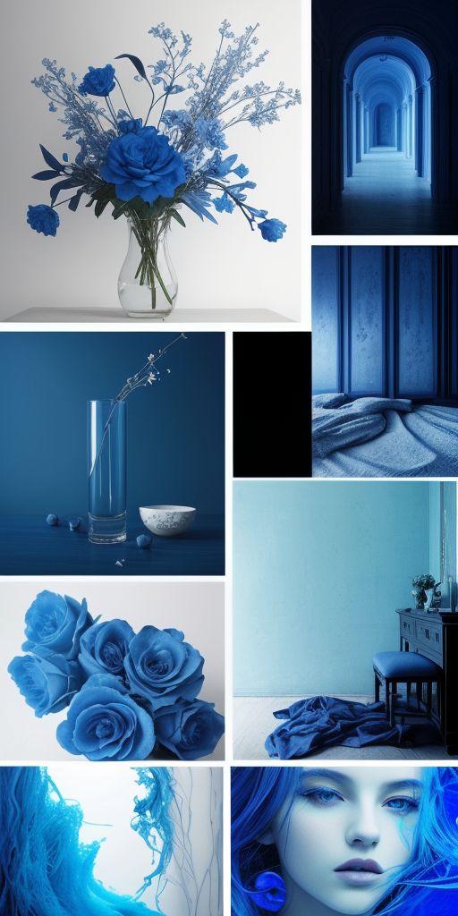 Exploring the Depths of Blue: A Collection of Tranquil Imagery