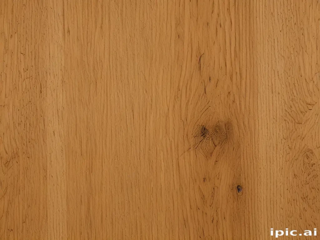 Natural Oak Wood Texture with Warm Tones and Distinct Grain Patterns.