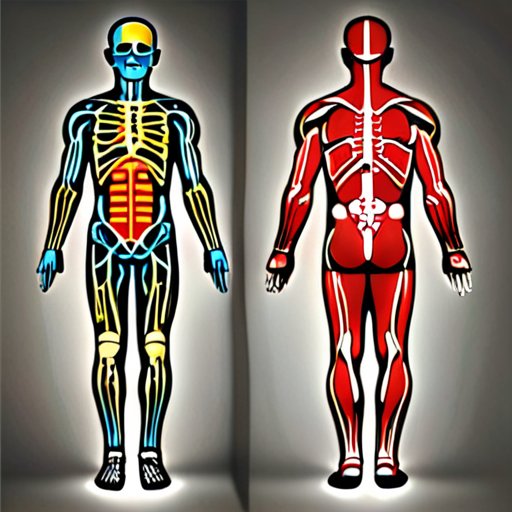 medical human body outline