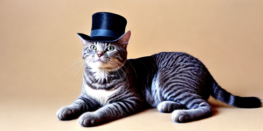 Cat In a hat