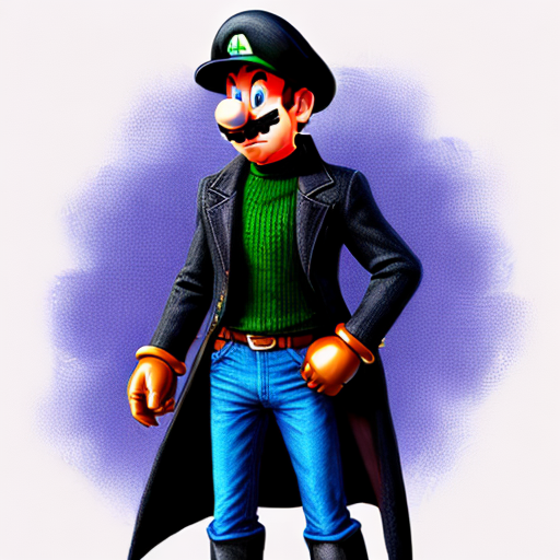 A fashion design for super mario that looks a million times better then ...