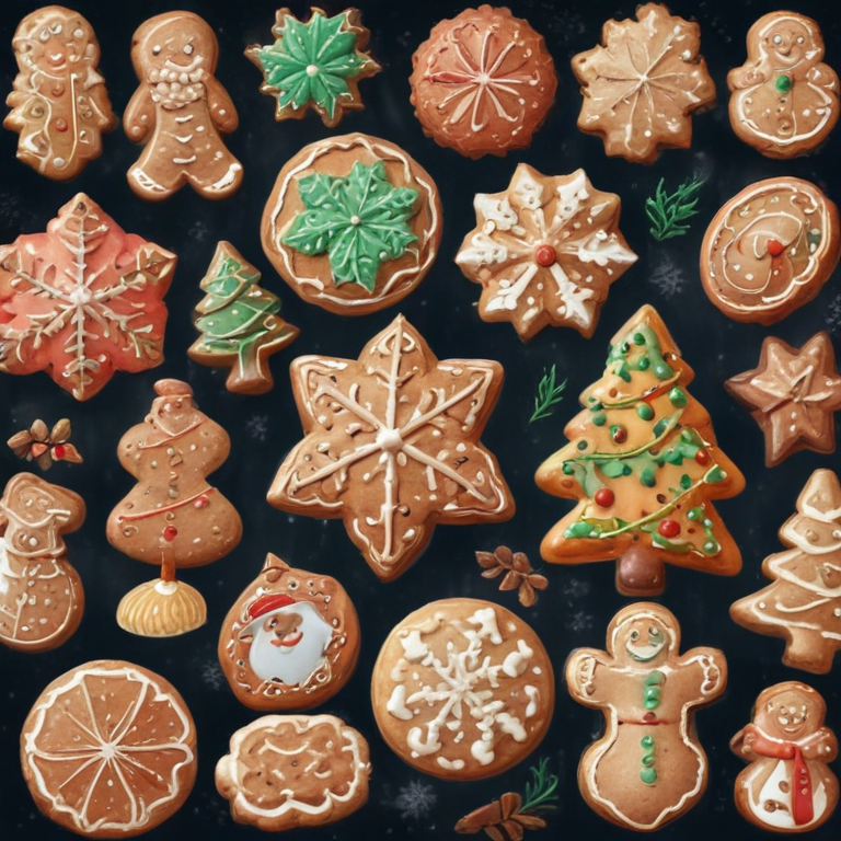 A Festive Collection of Deliciously Decorated Holiday Gingerbread ...