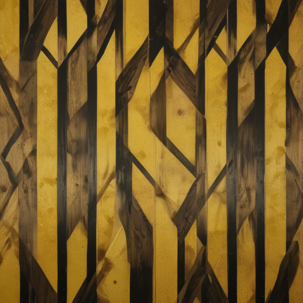 panel yellow and black