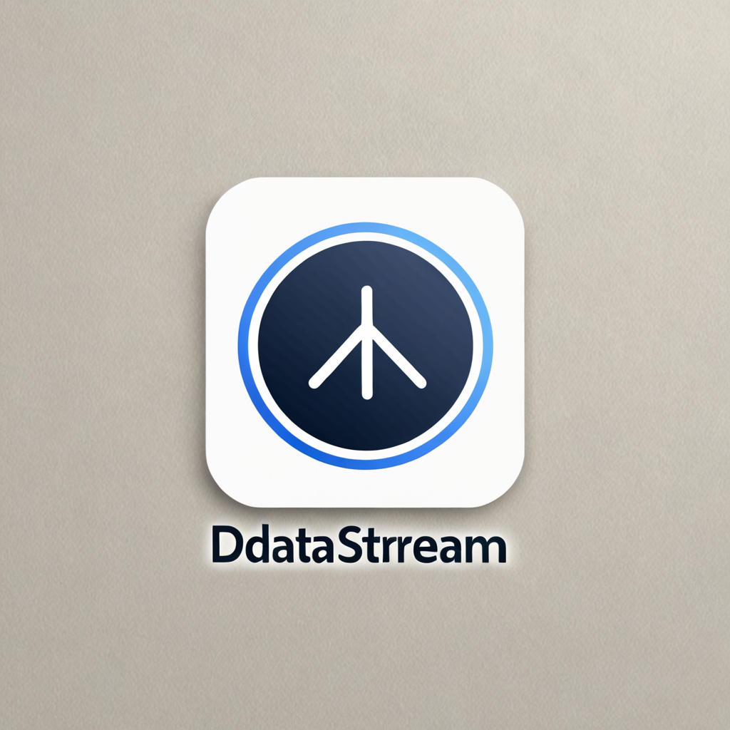 a data stream logo for work, offering kickstarters getting started with ...