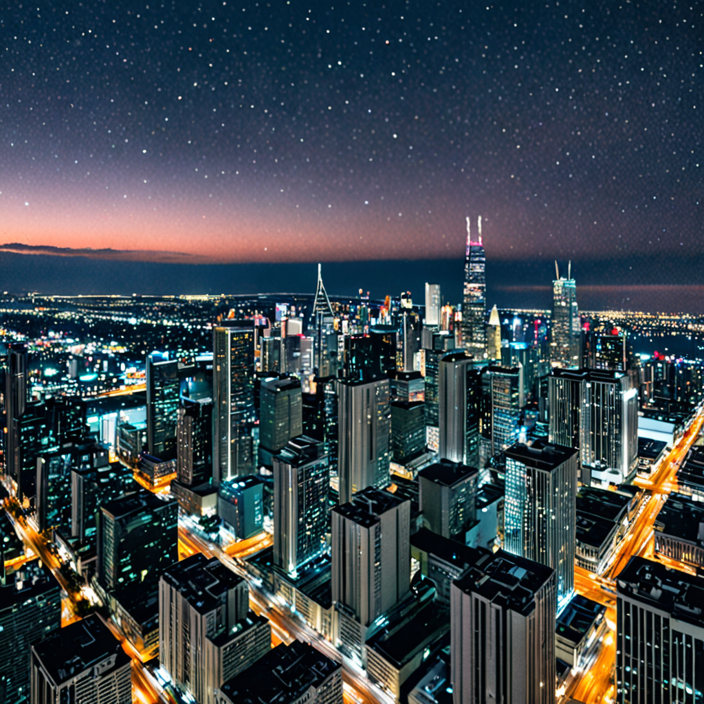 night time city views