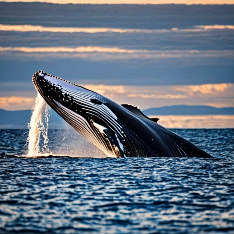 whale photo in arctic Norway