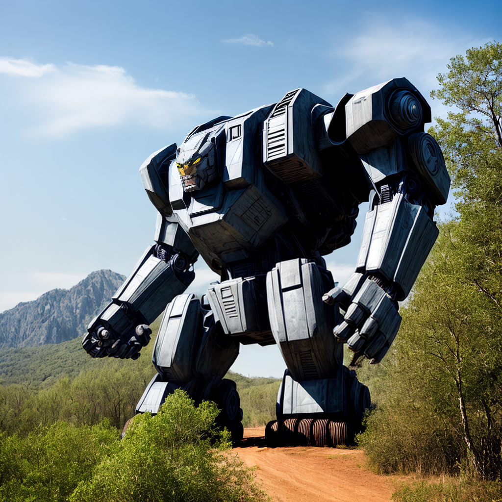 giant wolverine robot