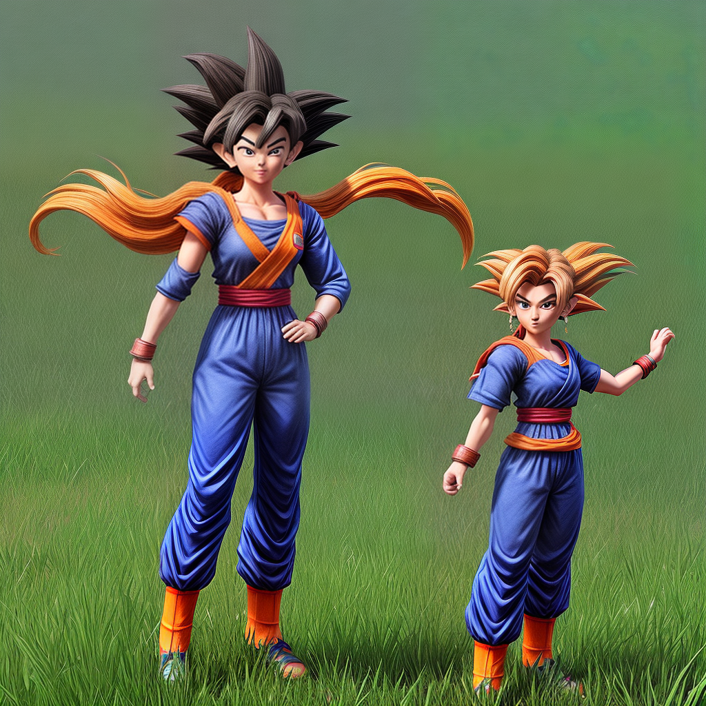 female goku