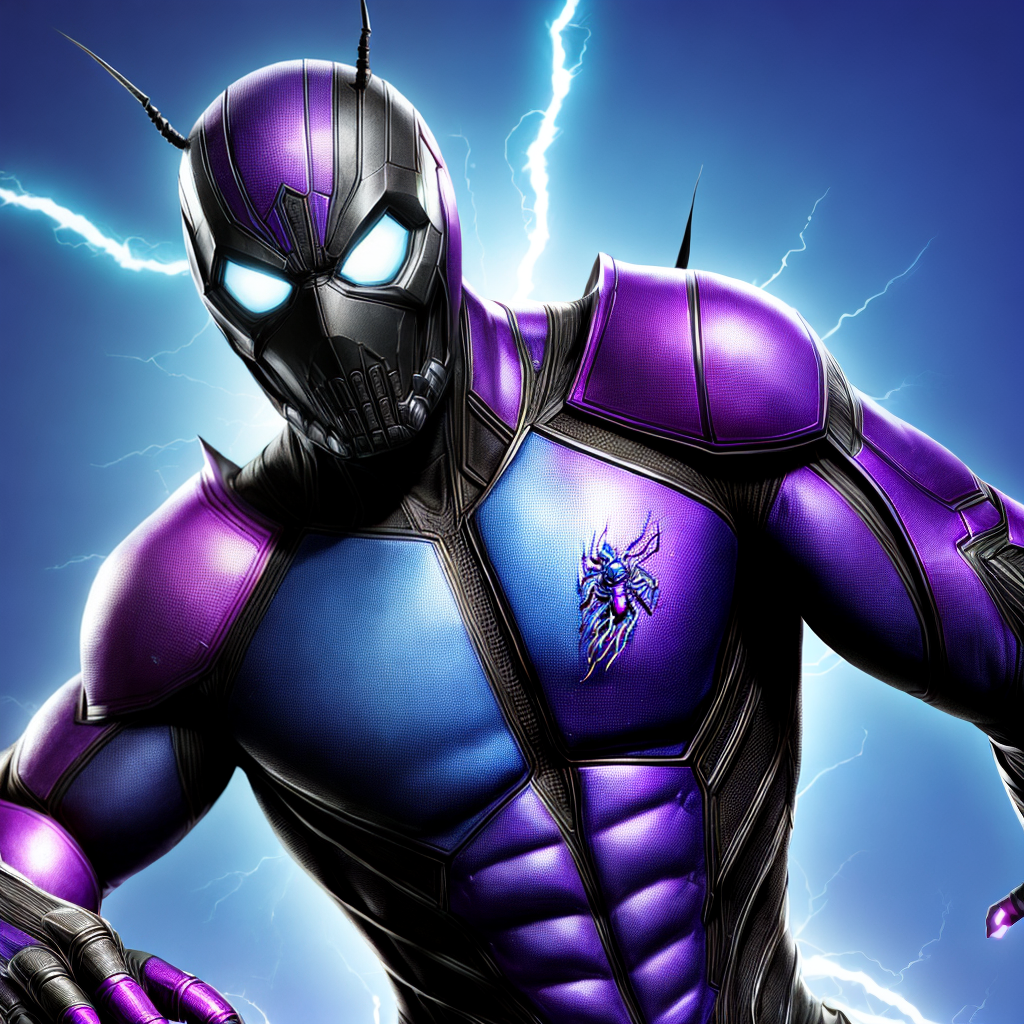 Marvel purple beetle symbiote