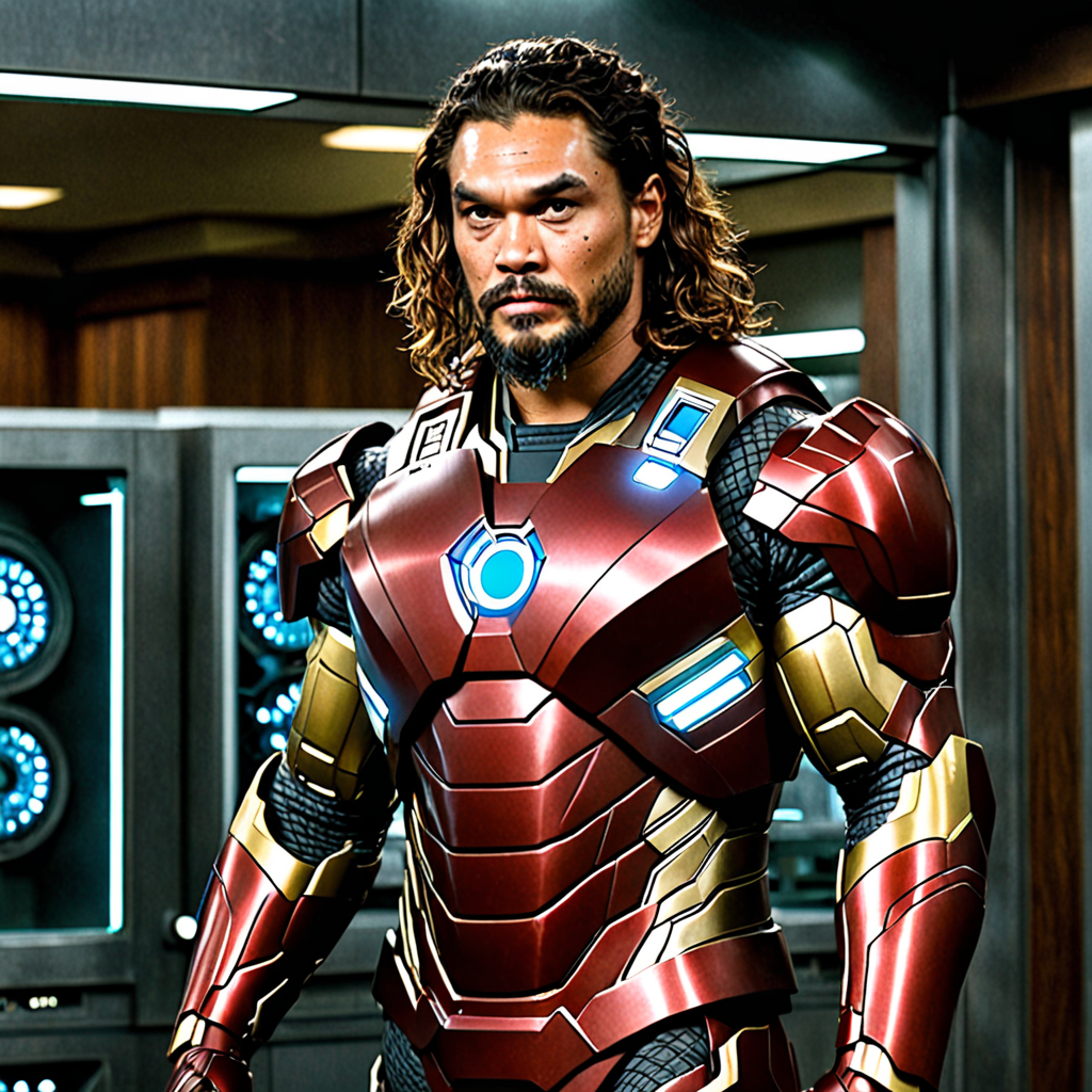 Jason Momoa As iron man