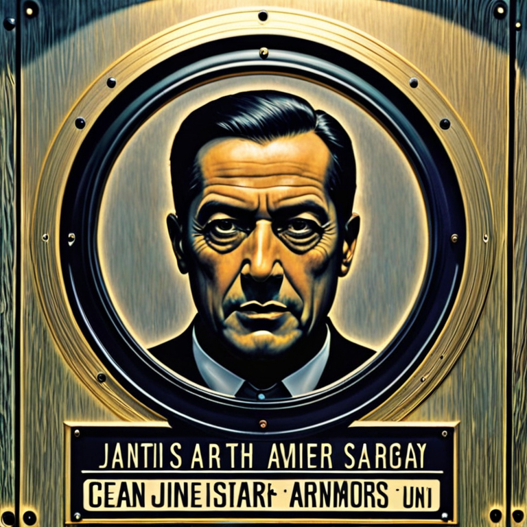 jintai is a name on a sign surreal art sci fi