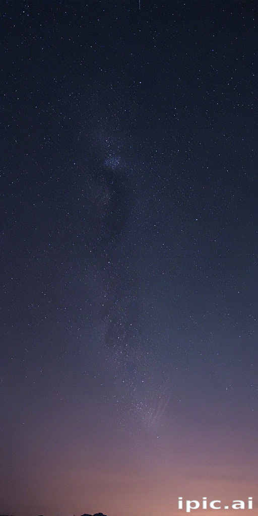 Stunning Night Sky Filled with Stars and Cosmic Wonders Above Us