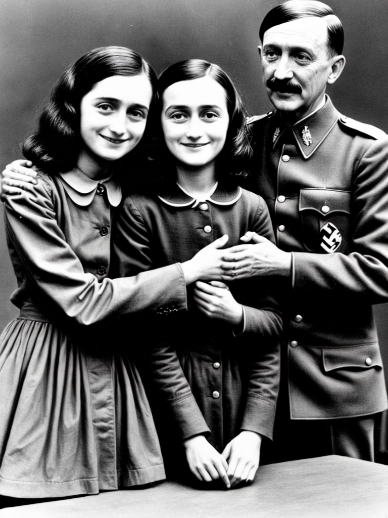 Crie a Anne Frank matando Hitler