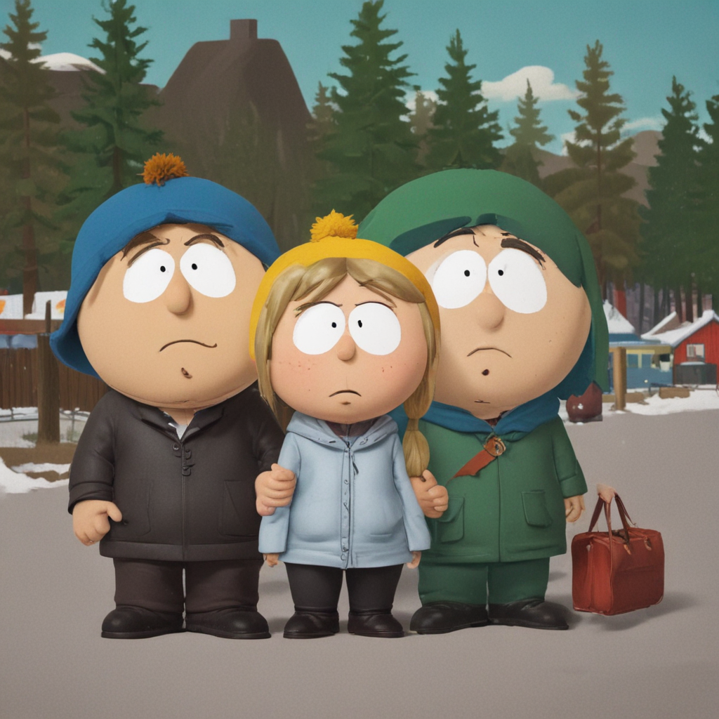 South Park Stan and Wendy